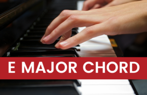 How to Play: E Major Chord on the Piano With Inversions (E, E/G#, E/B)