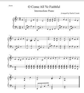 O Come All Ye Faithful FREE Sheet Music
